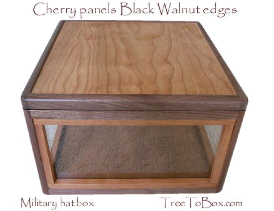 USCG Hat Box Kit (Base price shown) (SENT IN 2-6 WEEKS) – TreeToBox