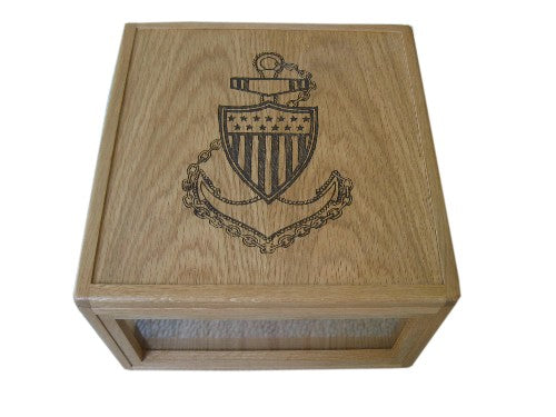 Design your Coast Guard Hat Display Box Here (Base price shown) – TreeToBox