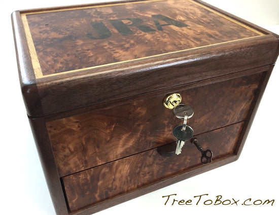 Custom wooden Gun box (Base price shown) – TreeToBox