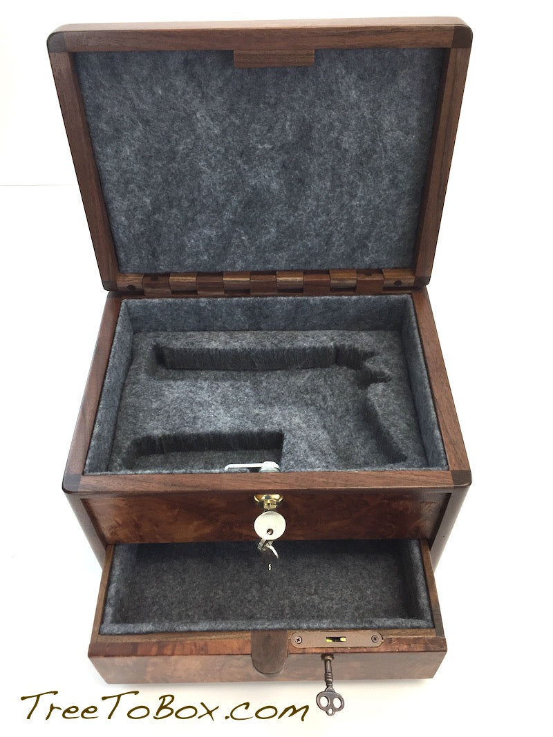 Custom wooden Gun box (Base price shown) – TreeToBox