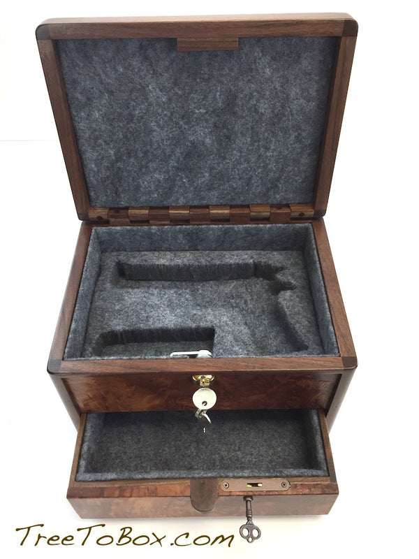 Custom wooden Gun box (Base price shown) – TreeToBox