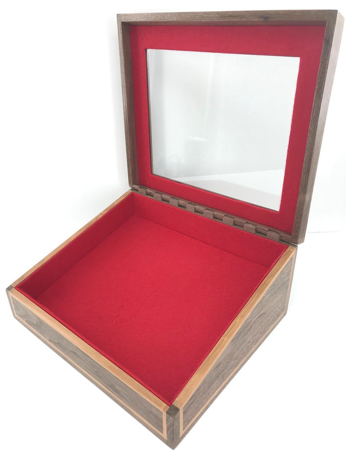 Custom Slanted Wooden Display case (Base price shown) – TreeToBox
